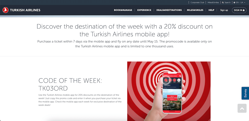 TURKISH AIRLINES Promotion Code 25% in September 2025 - oxiDeals