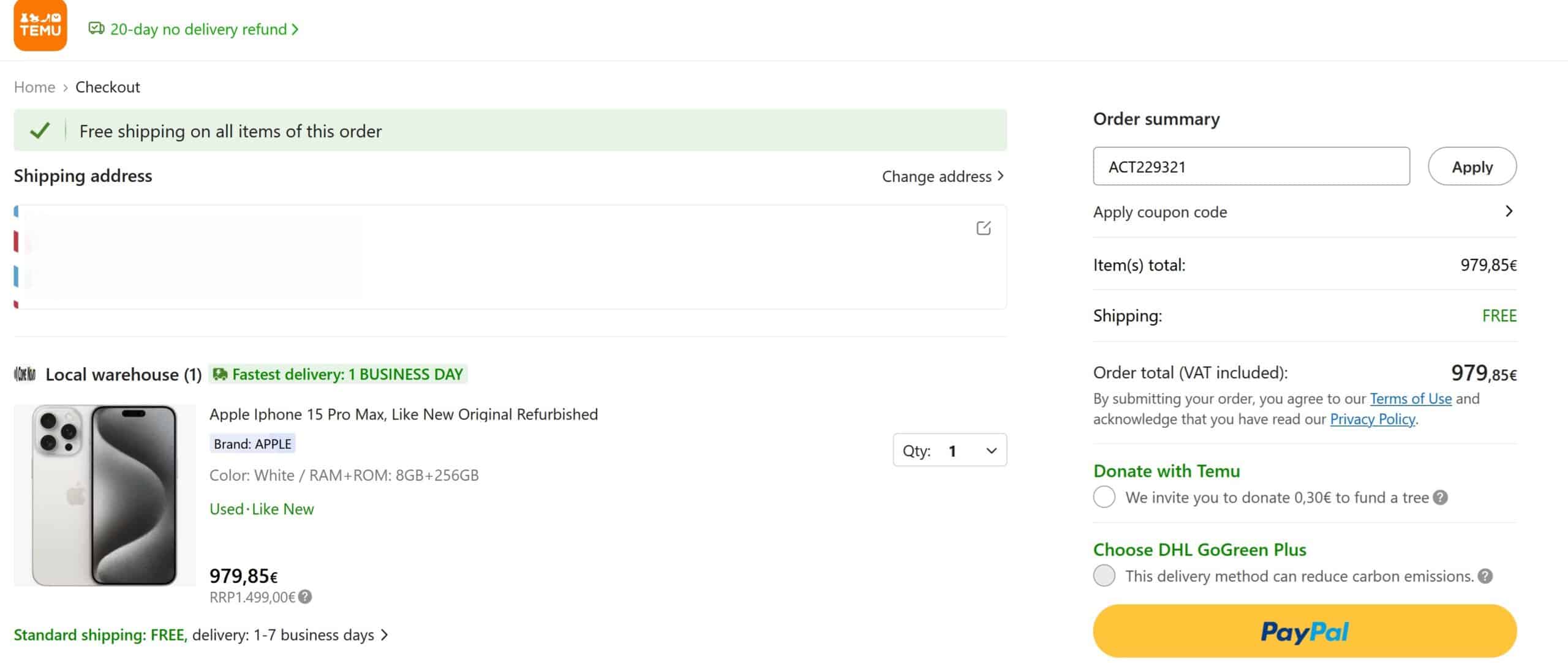 TEMU kupongikood: 40% Allahindlus + 200 € kupongid - veebruar 2026